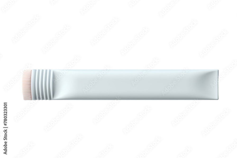 White Tube of Toothpaste on White Background. On a White or Clear ...