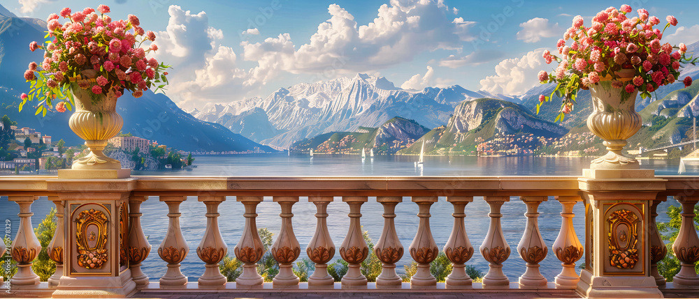 Italian Idyll: The Reflective Beauty of Lake Como, Embracing the ...