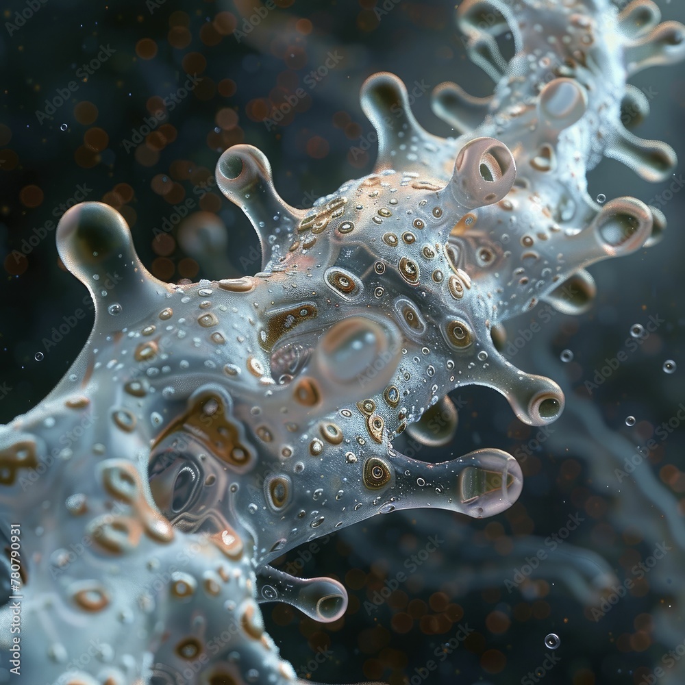 Exploring the intricate dynamics of an amoeba's pseudopodia unveils the ...