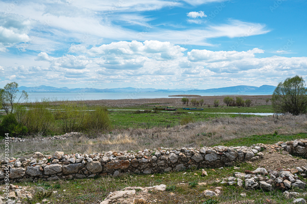The scenic views of Kubadabad Palace was a complex of summer residences ...