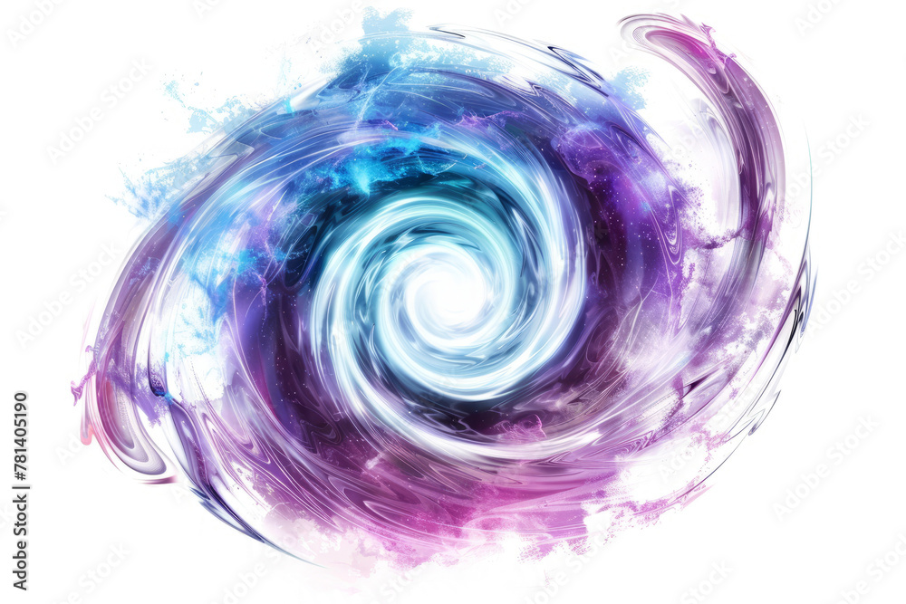 Dimension with swirling vortexes of magical energy spell effects. Stock ...