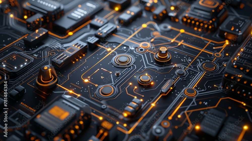 Stock-Illustration „Design a detailed blueprint for the complex ...