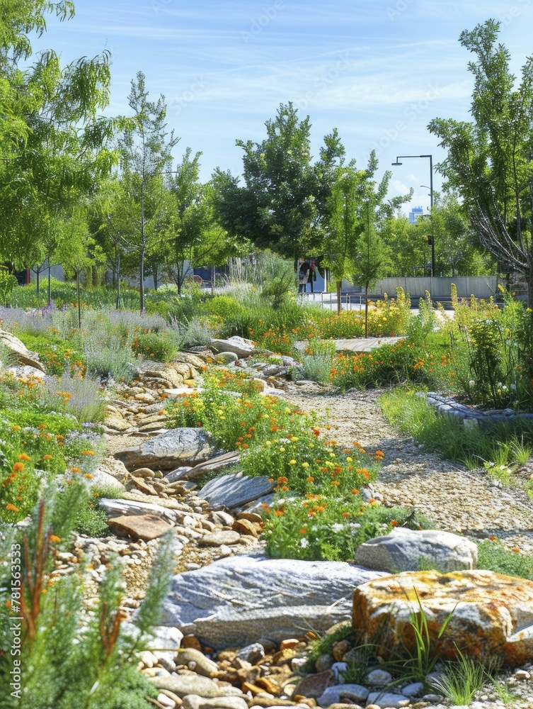 Phytoremediation landscapes for urban pollution cleanup, with visually ...