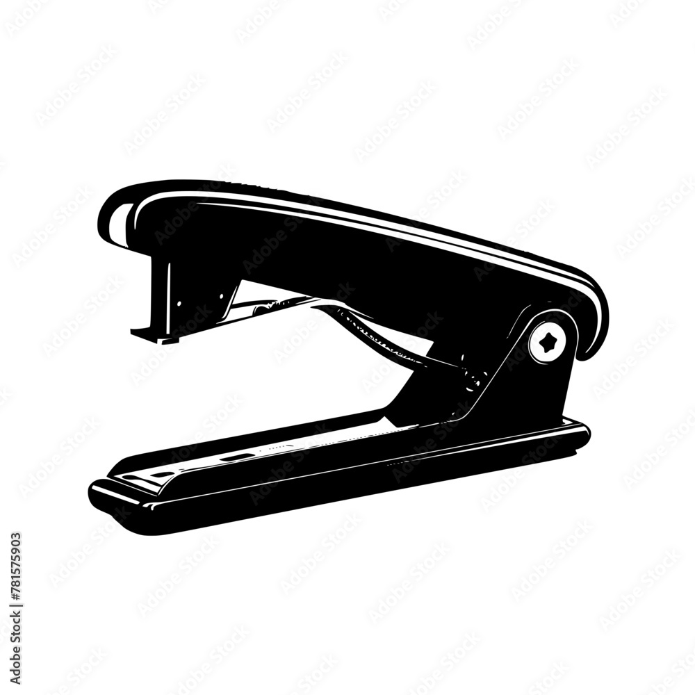 Vector de Stock Stapler Outline SVG, School Supplies Svg, Office Svg ...