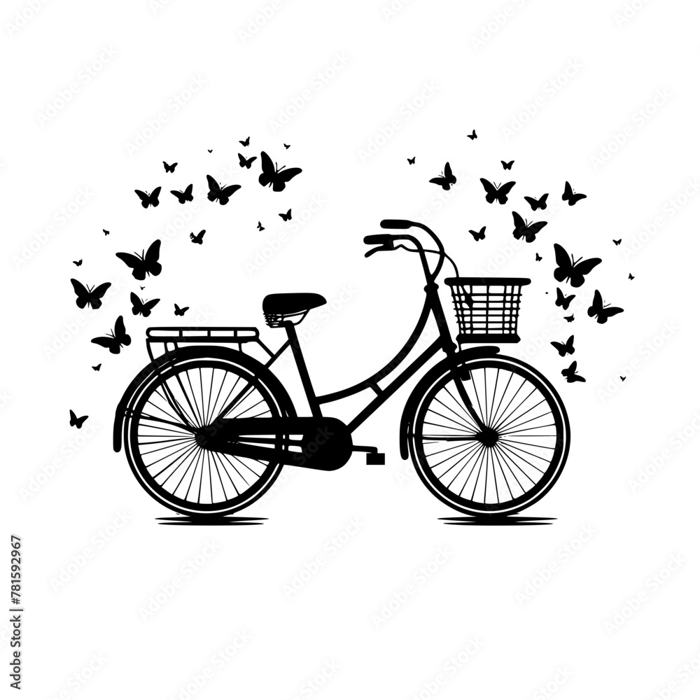 Bicycle SVG, Bike SVG, Bicycle Cut File, Bike Cut File, Bicycle Vector ...