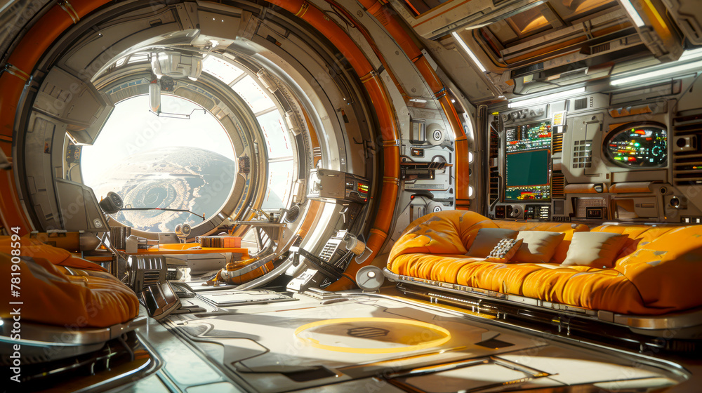 Exploring the Interiors of a Futuristic Spaceship: A Game Environment ...