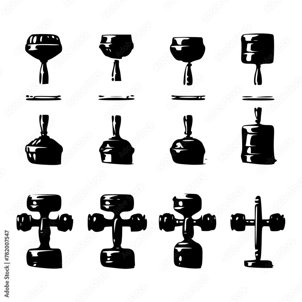 gym Svg, workout Svg, svg bundle, svg files, training svg, dumbbell svg ...
