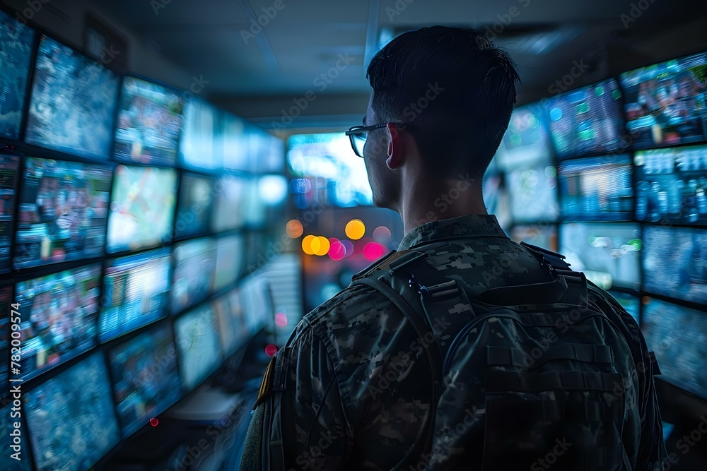 Cyber Security Vigilance: Officer Overseeing National Communications ...