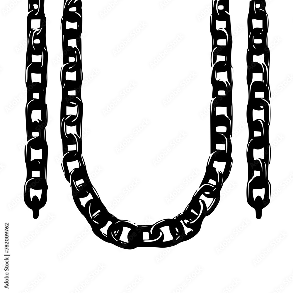 Vector de Stock Chain SVG Bundle, Chain dxf, Chain png, Chain eps ...