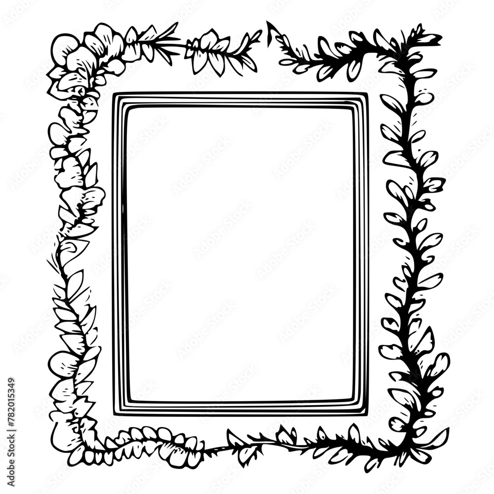 Double Frame SVG, Square Frame Bundle, Double Border, Rectangle, Circle ...