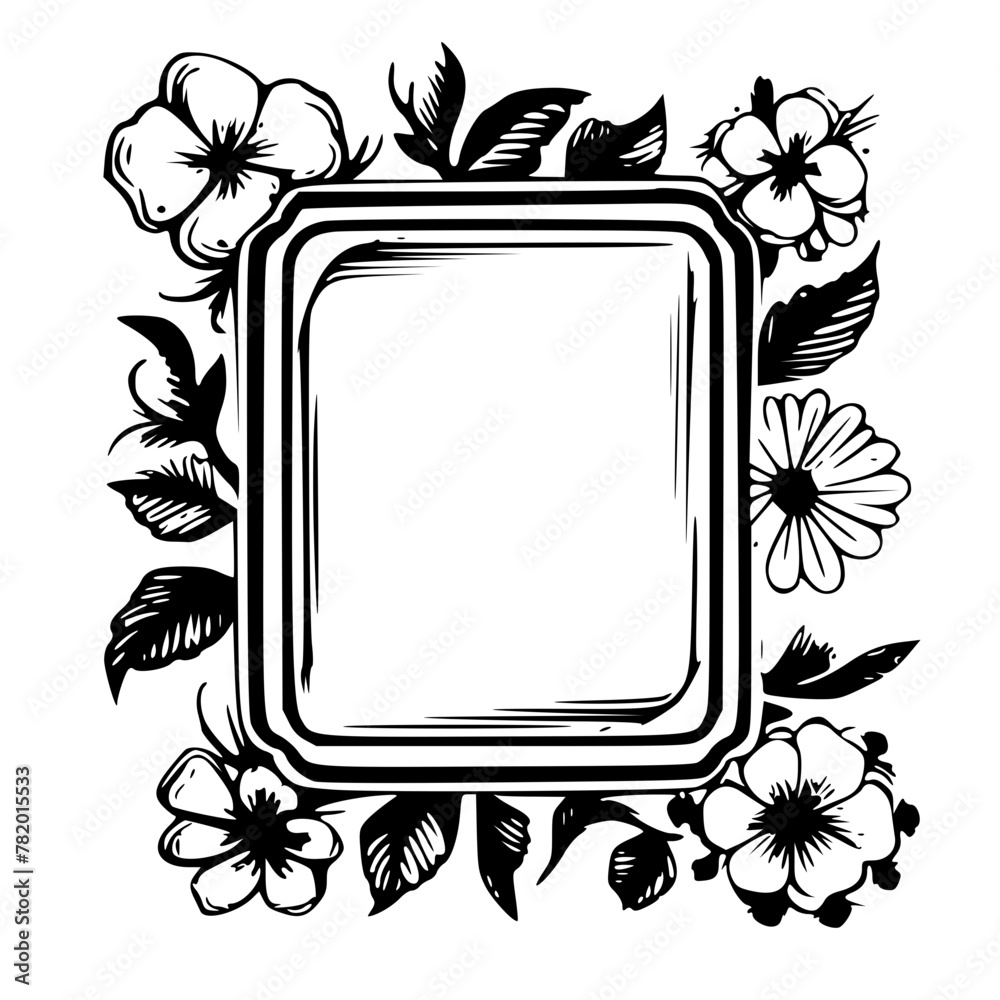 Vector de Stock Double Frame SVG, Square Frame Bundle, Double Border ...