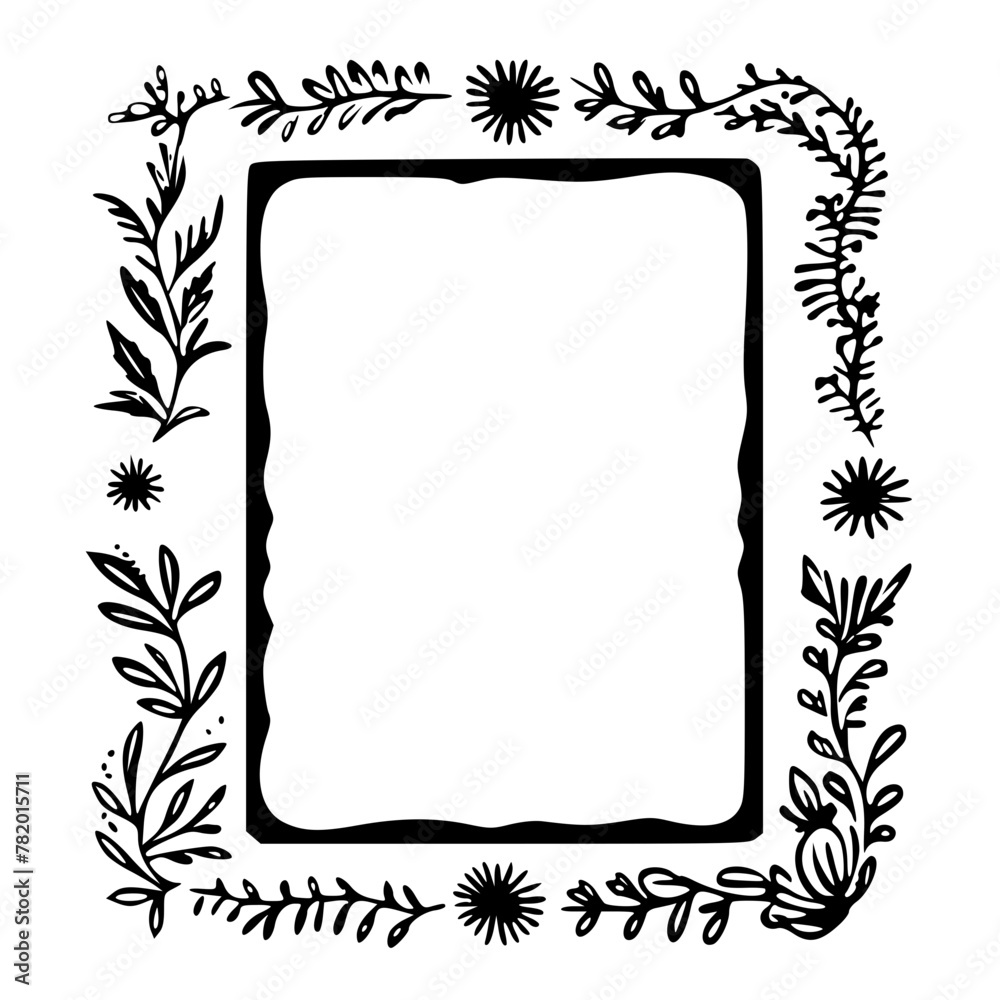 Double Frame SVG, Square Frame Bundle, Double Border, Rectangle, Circle ...