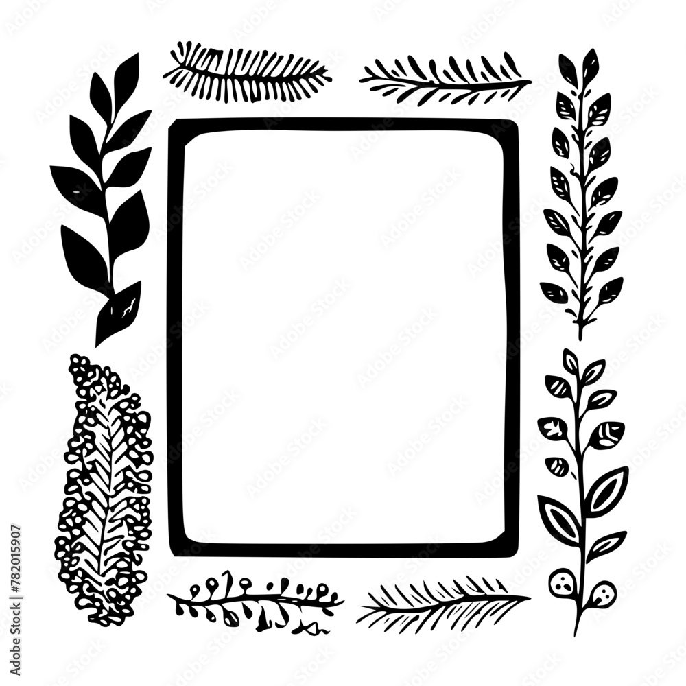 Double Frame SVG, Square Frame Bundle, Double Border, Rectangle, Circle ...