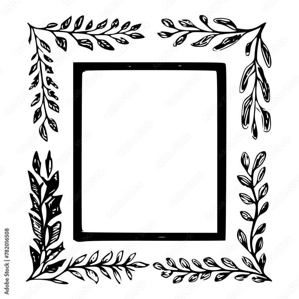 Double Frame SVG, Square Frame Bundle, Double Border, Rectangle, Circle ...