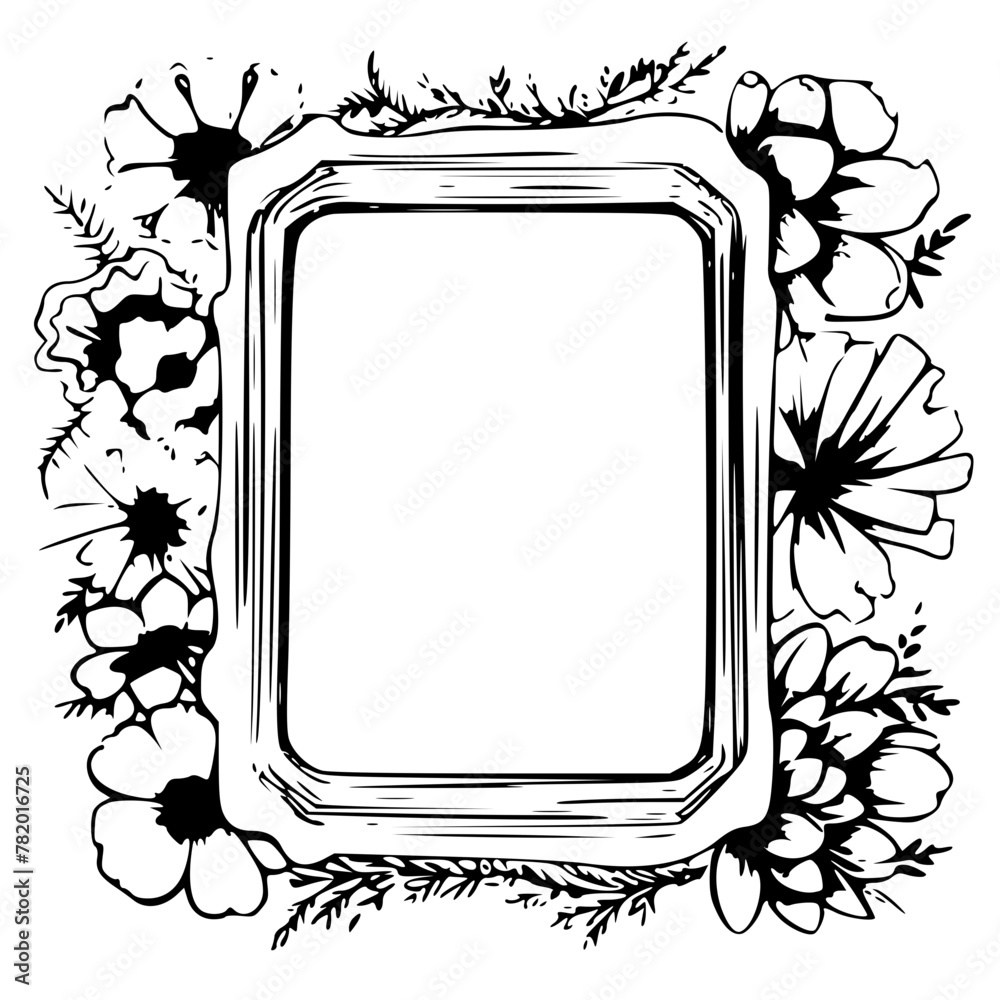 Double Frame SVG, Square Frame Bundle, Double Border, Rectangle, Circle ...