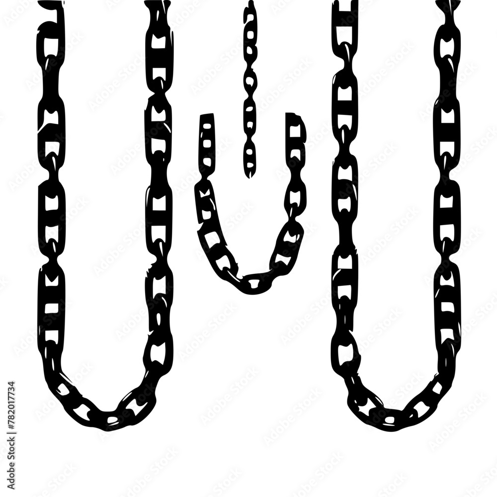 Стоковое векторное изображение «Chain SVG Bundle, Chain dxf, Chain png ...