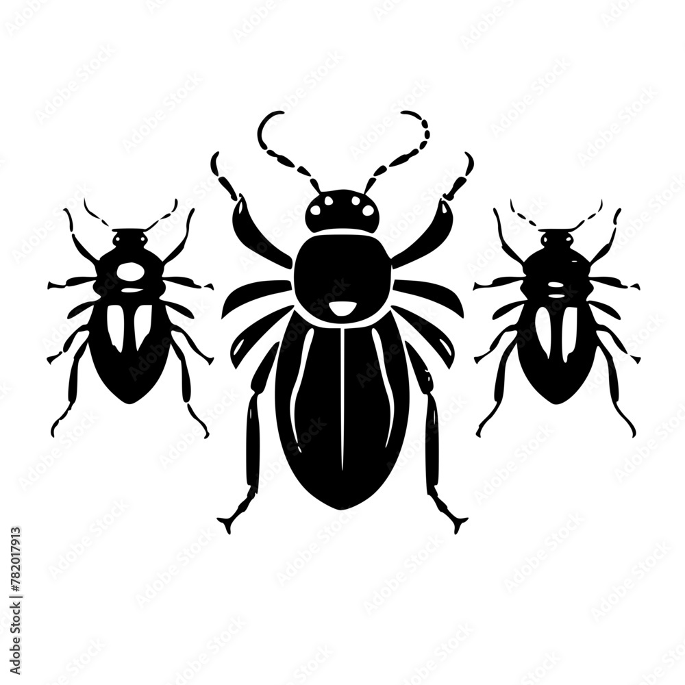 Image vectorielle Stock bug svg, beetle svg, svg bundle, insects svg ...
