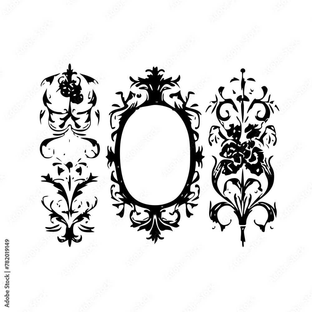 Double Frame SVG, Square Frame Bundle, Double Border, Rectangle, Circle ...