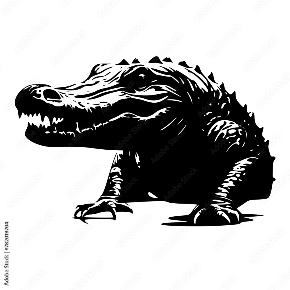 Alligator SVG Bundle, Reptile svg, Alligator dxf, Alligator png ...
