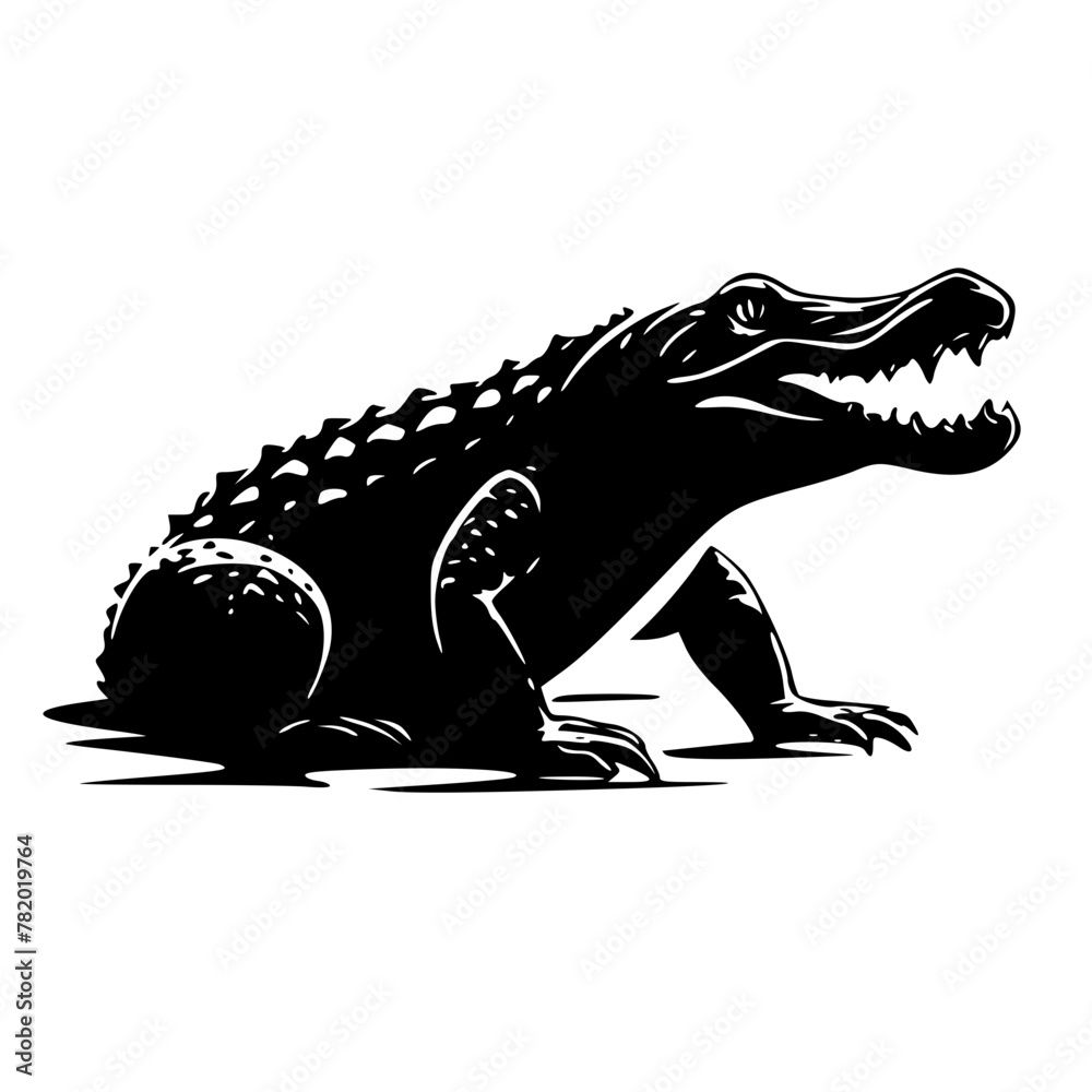 Alligator SVG Bundle, Reptile svg, Alligator dxf, Alligator png ...