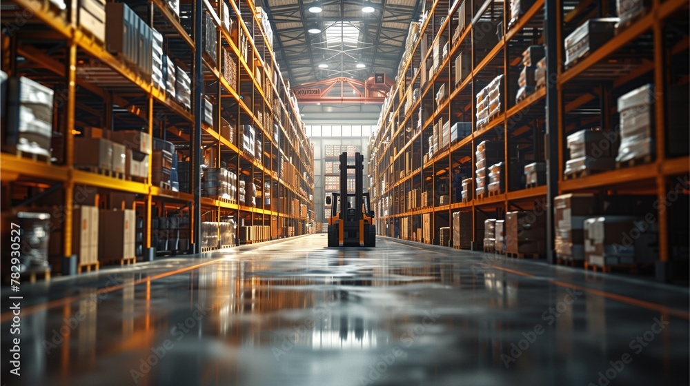 Stock-Illustration „City and town views with industrial warehouse ...