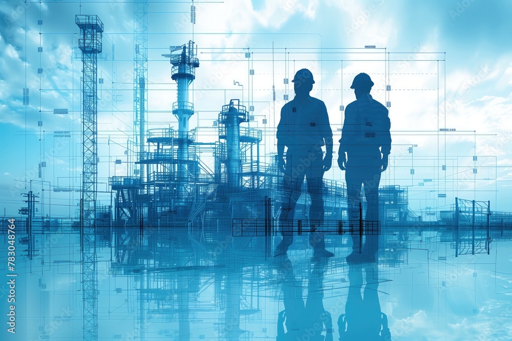 blueprinting for high-rise building projects with an image featuring ...