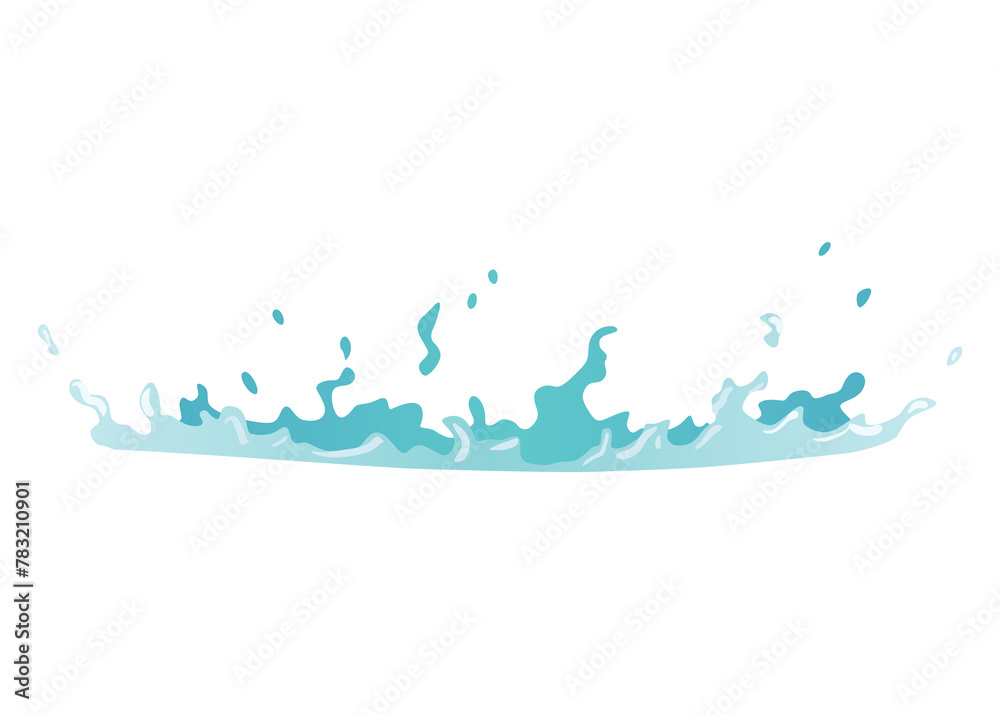 Water splash animation. Dripping water special effect. Fx sheet. Clear ...