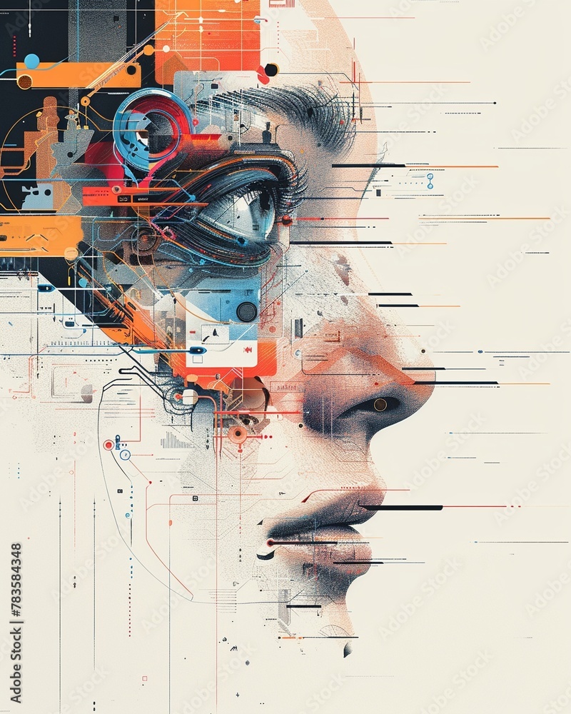 Craft a compelling side view design that delves into the intricate ...