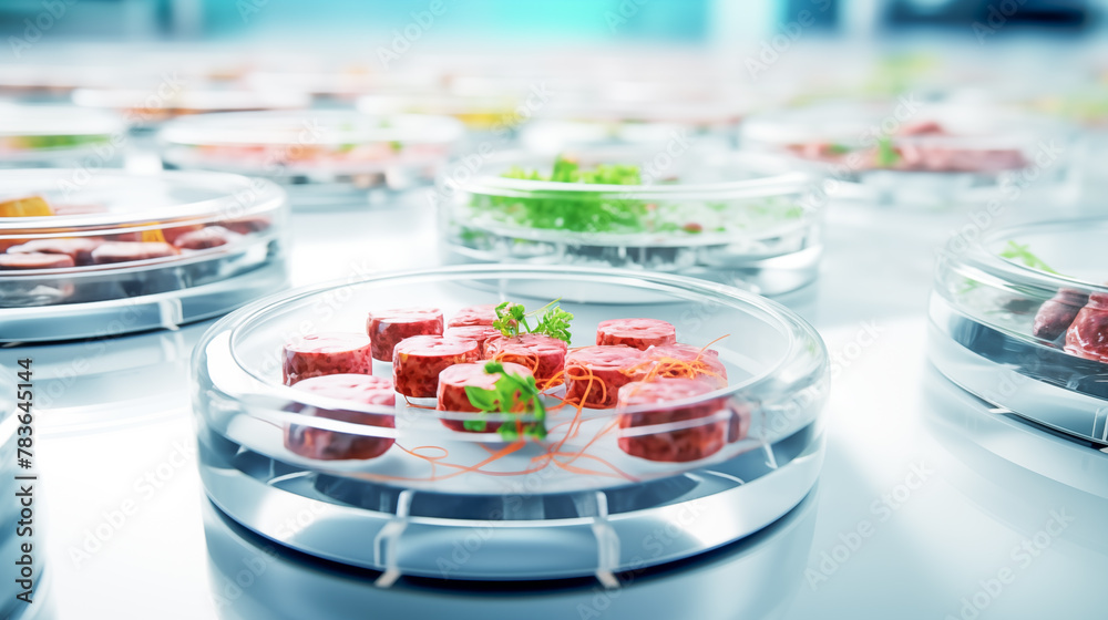 Artificial protein meat, Food in the future, The food tech, with ...