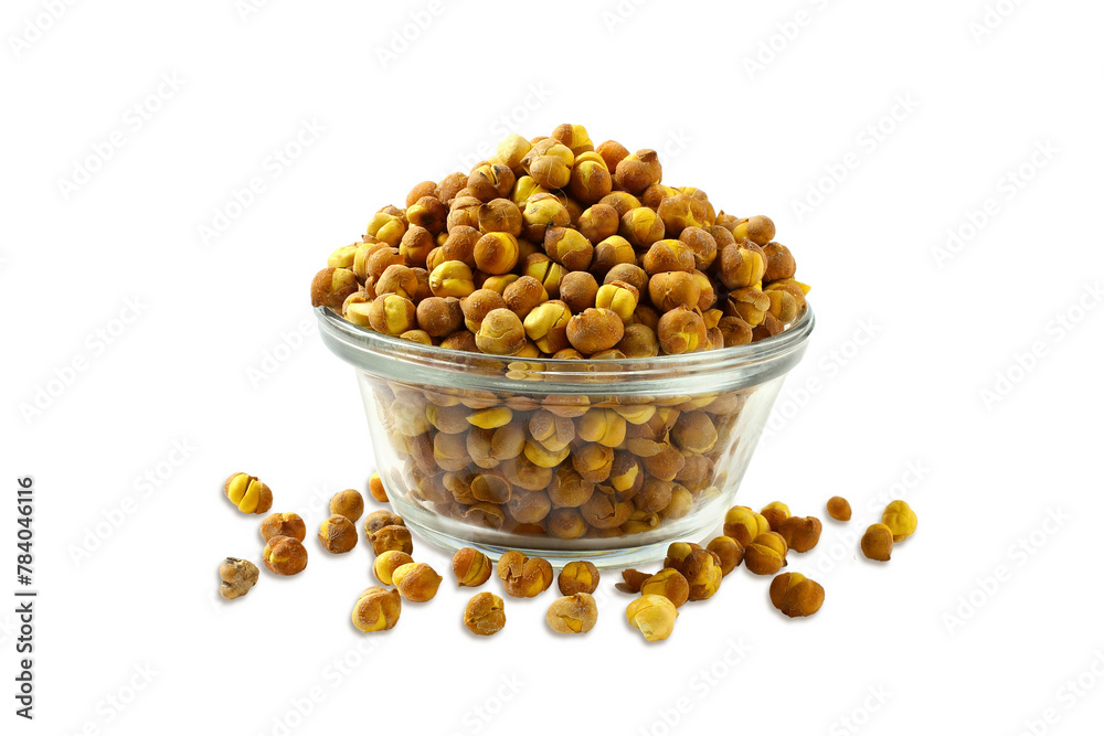 roasted chickpeas beans also known in india as gram,bengal gram,chana ...