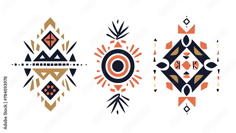 Cultural Connections: Tribal Logo Design, Geometric and Diverse, PNG ...