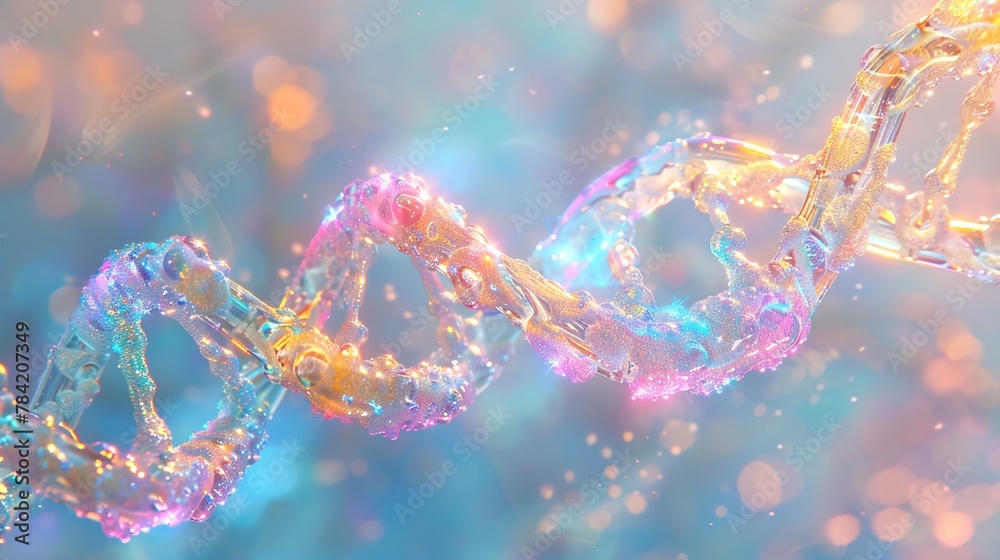 Ilustración de Stock Unraveling the Genetic Code: The Marvels of DNA ...