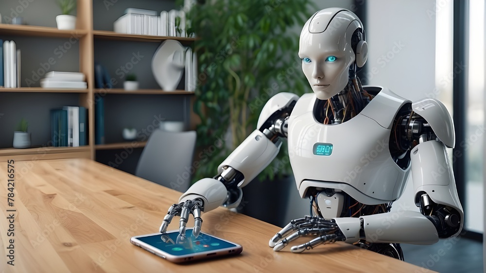 An example of an artificial intelligence that resembles a humanoid ...