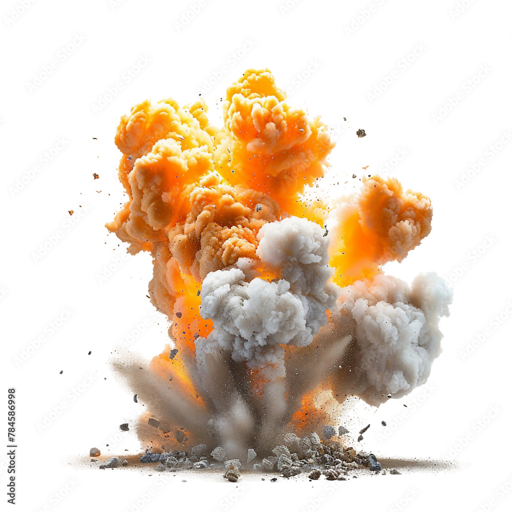 Explosives, transparent background, isolated image, generative AI Stock ...