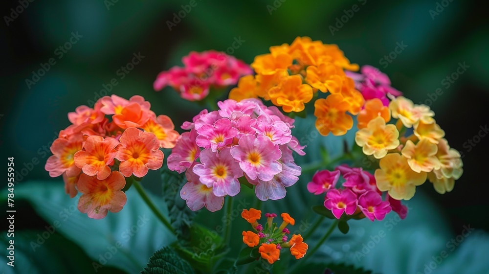 Lantana montevidensis, also known as trailing lantana or purple lantana ...