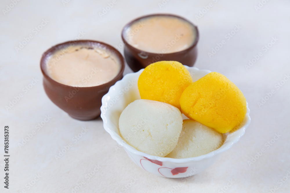 Traditional Bengali sweets, which include the famous Rasgulla, Rajbhog ...