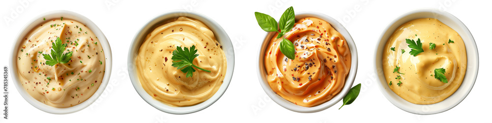 Chipotle Aioli Dip clipart collection, symbol, logos, icons isolated on ...