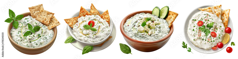 Feta Dip clipart collection, symbol, logos, icons isolated on ...