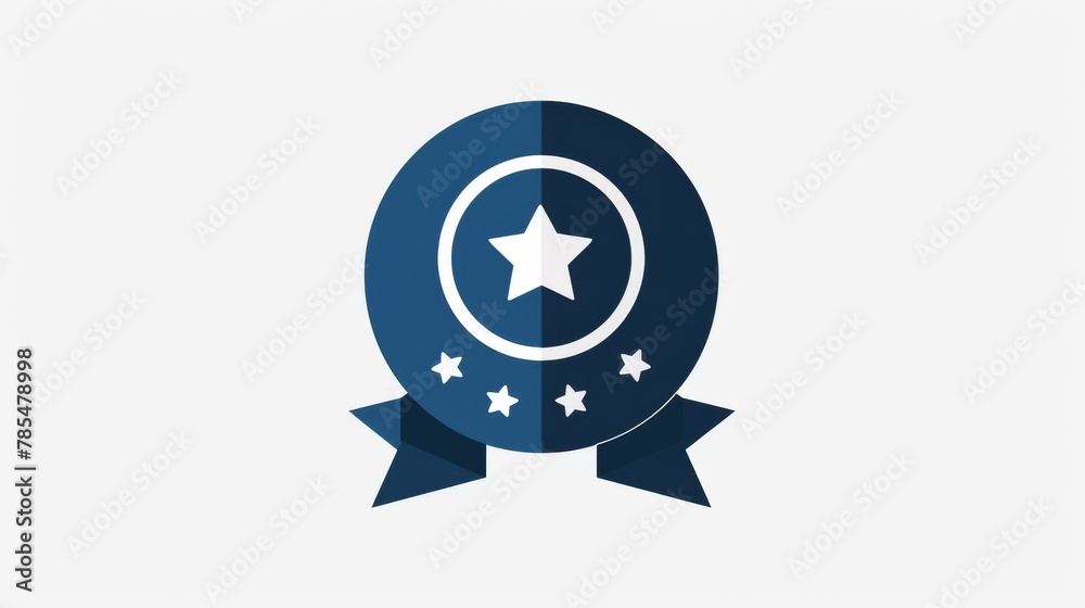 logo design, A ribbon wrapping around the emblem has stars to represent ...