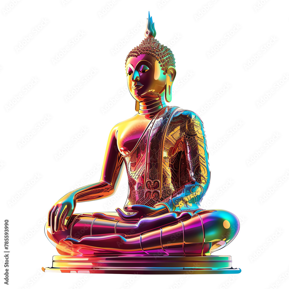 interesting angle-view pose shot. Illustration Thai art style graphic ...