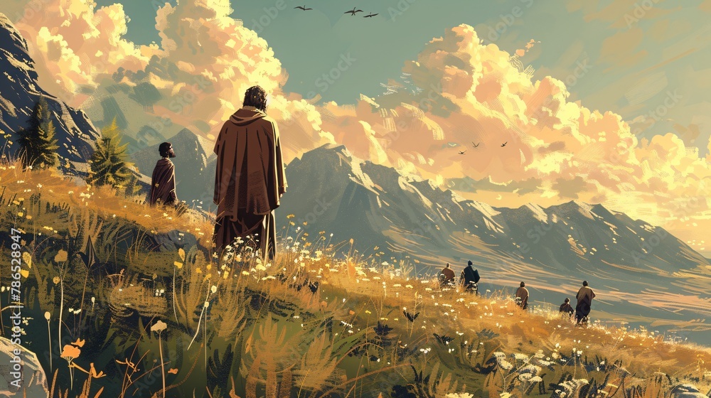 Modern Day Parable Illustration A visual interpretation of one of Jesus ...