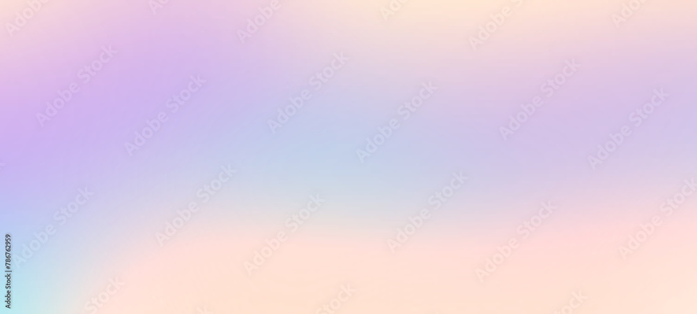 Pastel Multi Color Gradient Vector Background, Simple form and blend of ...