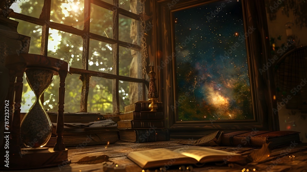 Celestial Countdown: An Ancient Hourglass Marks a Mystical Study's ...