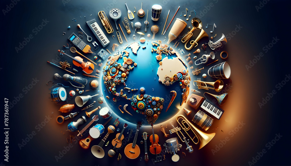 Global Rhythms: Musical Instruments from Around the World Celebrating ...