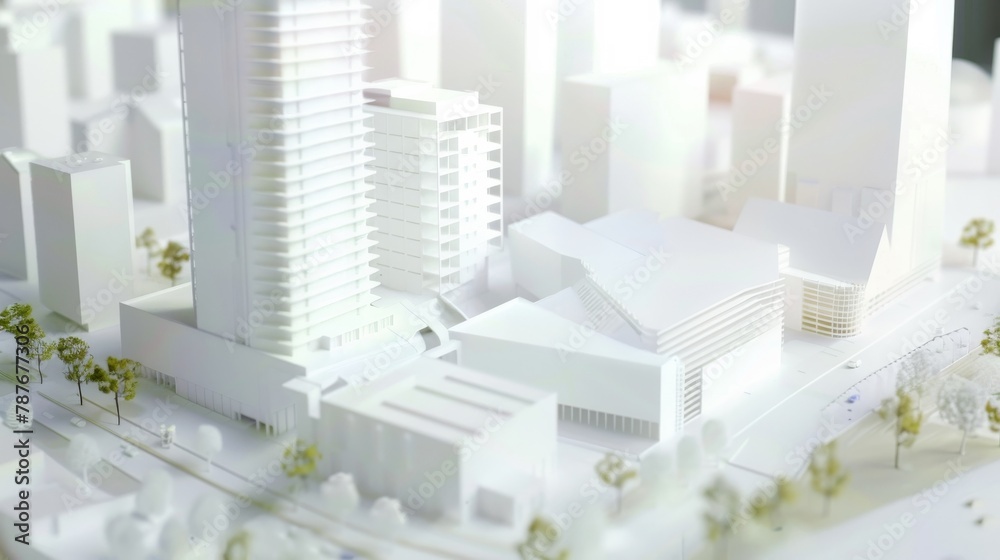 Captures the groundbreaking ceremony of a new development project ...