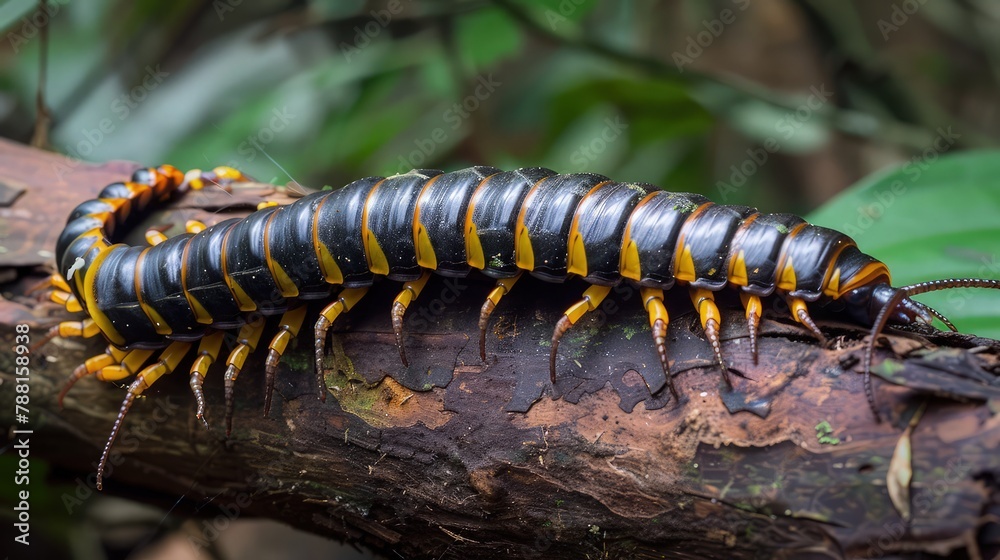 Scolopendra gigantea - Peruvian giant yellow-leg centipede also known ...