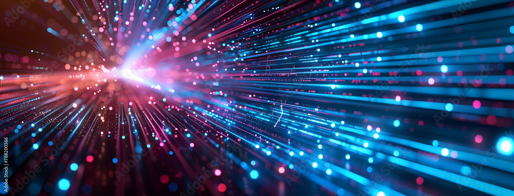 Fiber optics background, Bundle of fiber optic cables. Optical fiber ...
