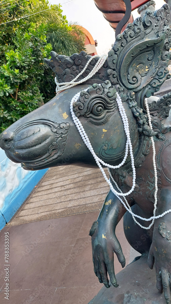 The Statue of Rat, or Mushika Vahana, is a symbol of wisdom and ...