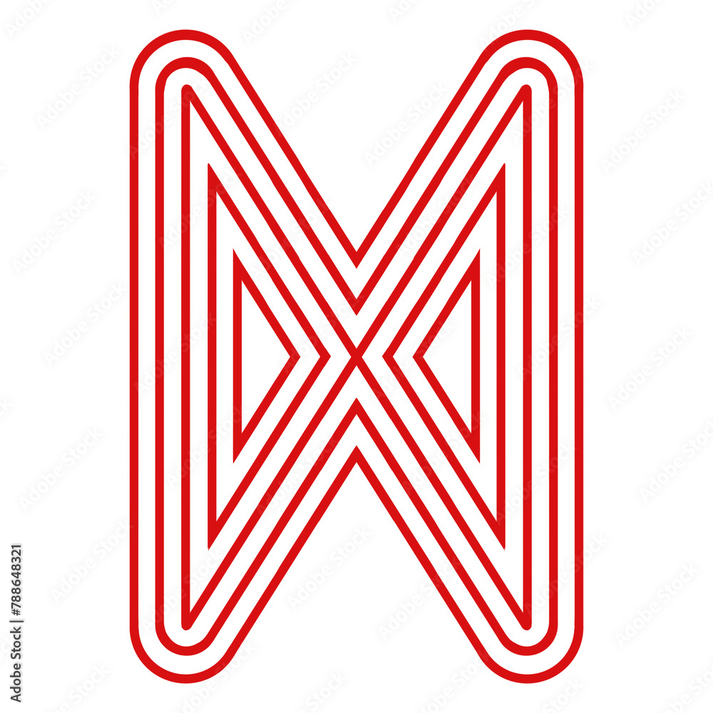 Rune Dagaz, a symbol of transformation and insight Stock Photo | Adobe ...