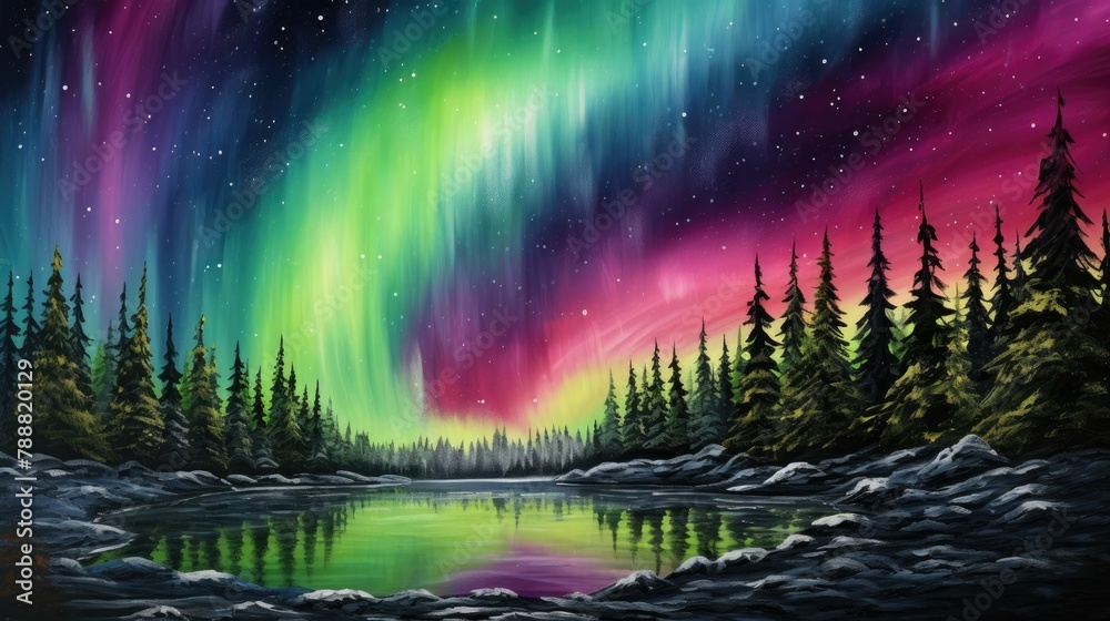 The aurora borealis, also known as the northern lights, is a natural ...